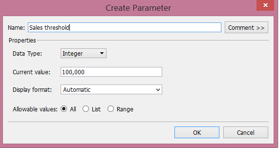 Making the most of Sets when Parameters don’t make the cut. - The ...