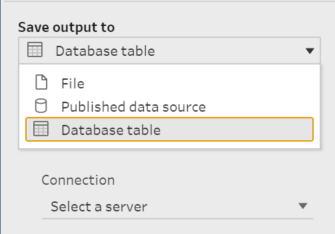 Output to a Database from Tableau Prep - The Information Lab